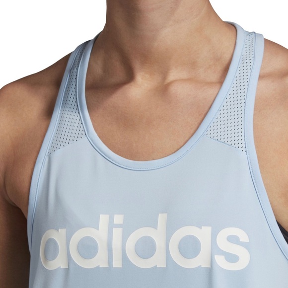 adidas | Tops | Adidas Ice Blue Athletic Tank | Poshmark